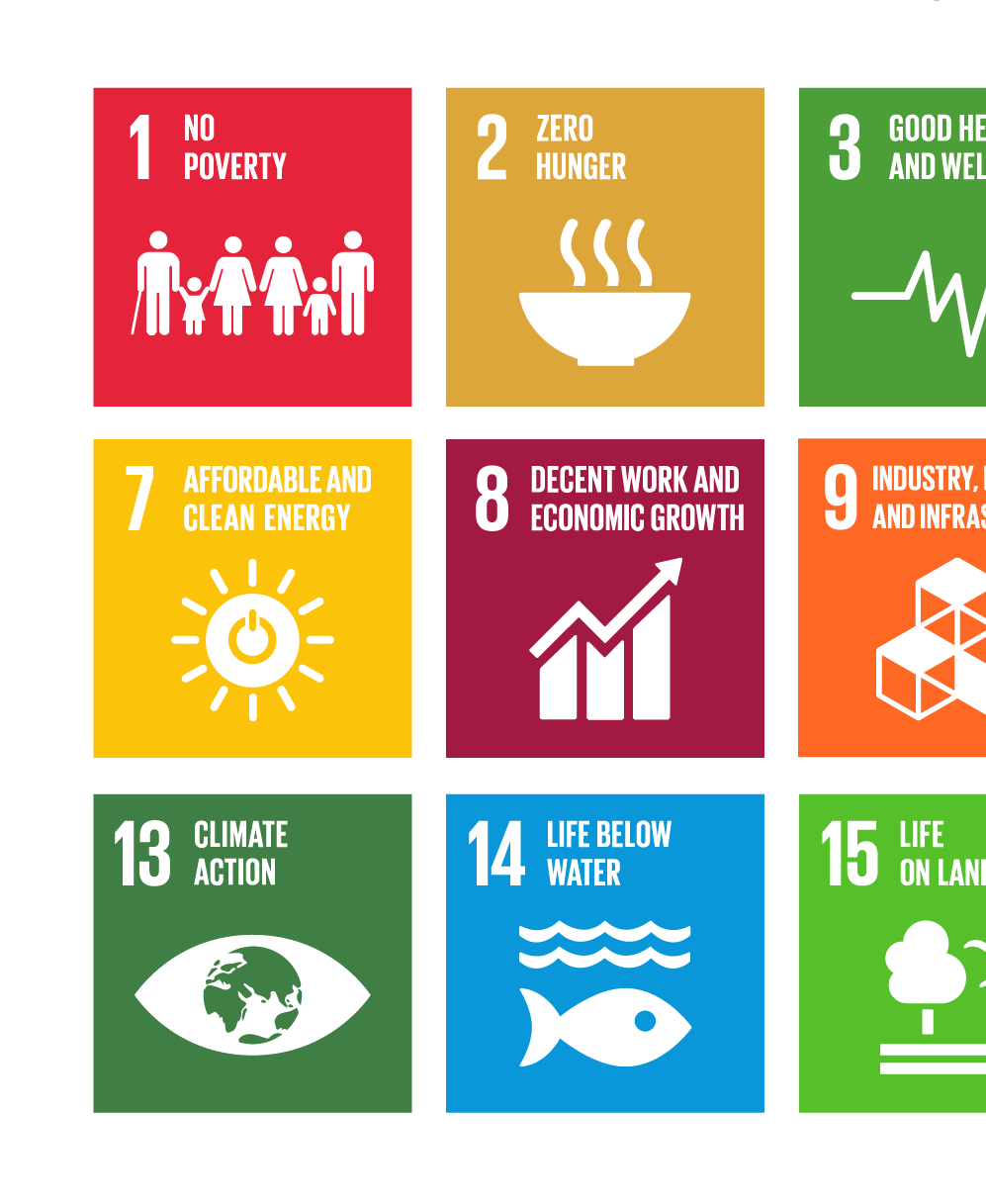 The global goals grid color Global Marshall Plan The global goals grid color Global Marshall Plan
